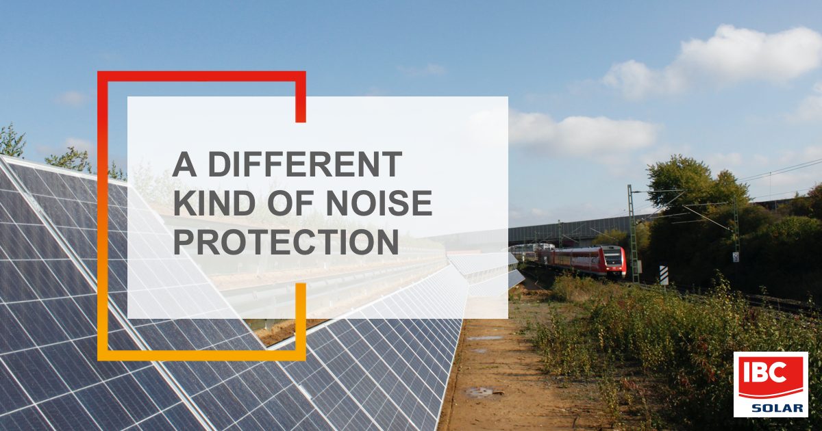 A different kind of noise protection - IBC SOLAR Blog