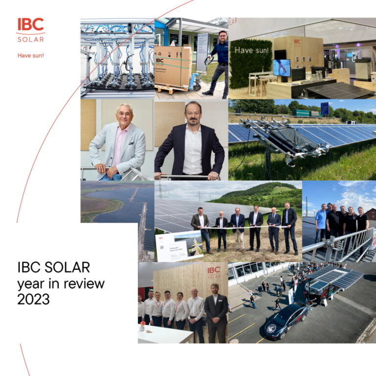 This was 2023 at IBC SOLAR - Our Year in Review - IBC SOLAR Blog